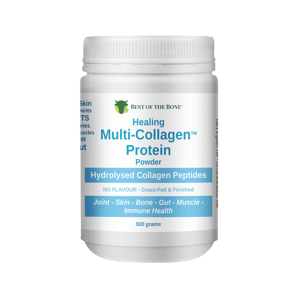Best of the Bone - Multi Collagen Protein Powder Unflavoured 500g ...