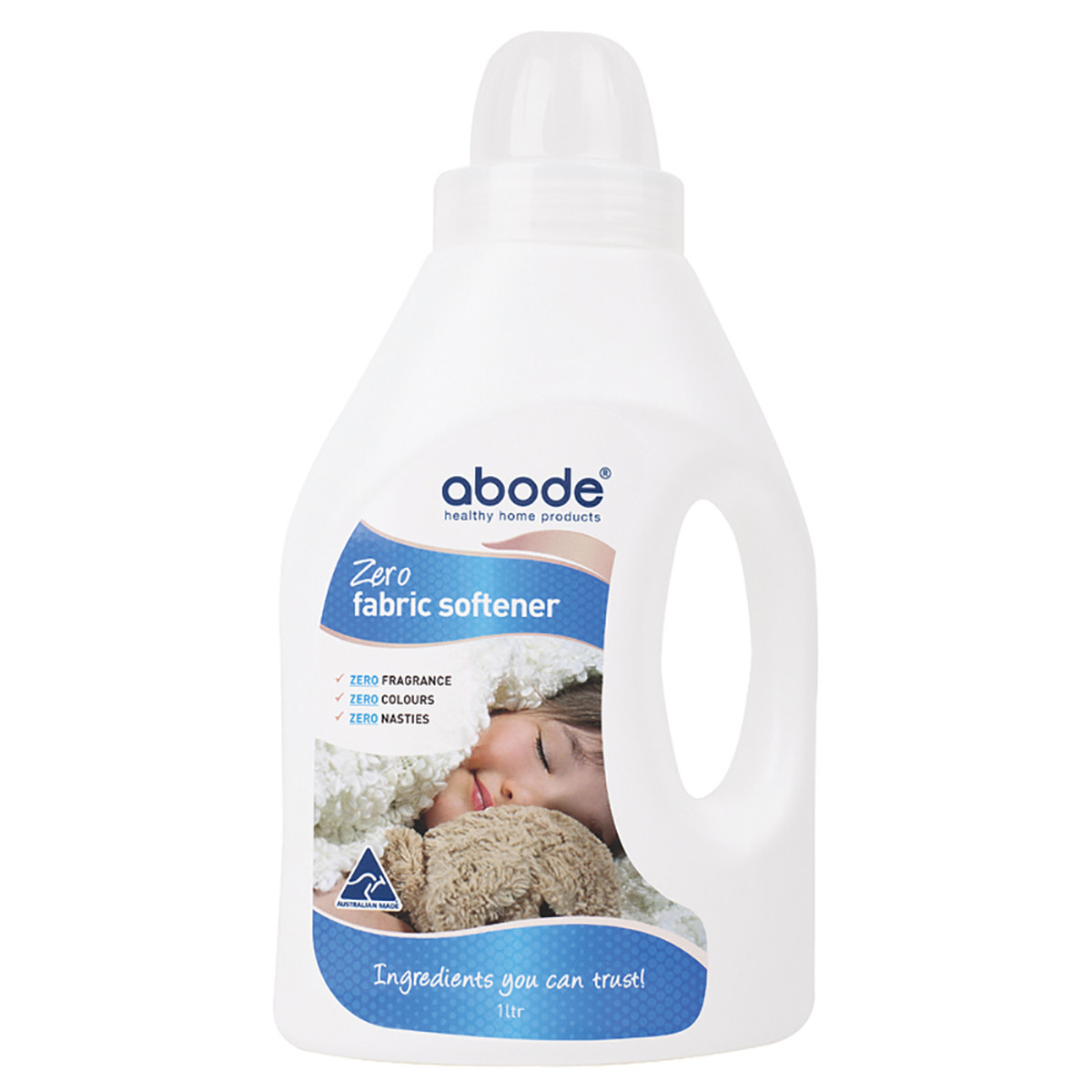 Abode Wool and Delicates Front & Top Zero 1L | Natural Chemist