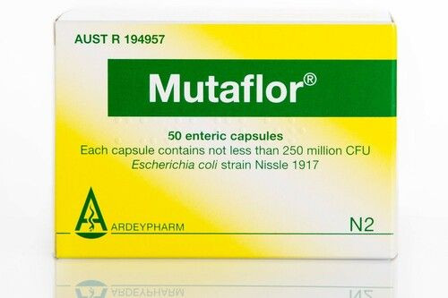 Buy Mutaflor® Escherichia coli strain Nissle 1917 Probiotic Capsules ...