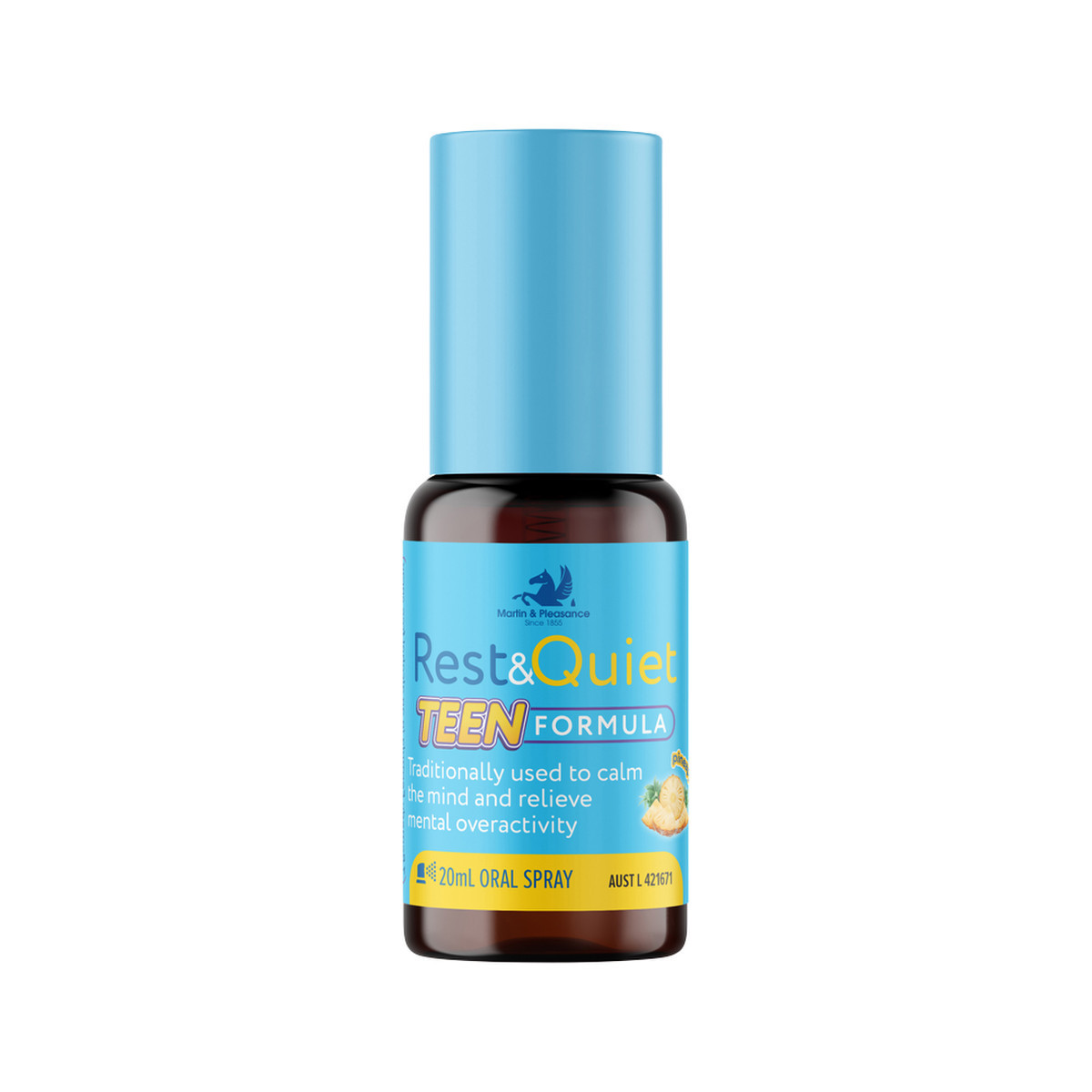 Martin Pleasance Rest and Quiet Teen Formula Spray 20ml - Natural Chemist