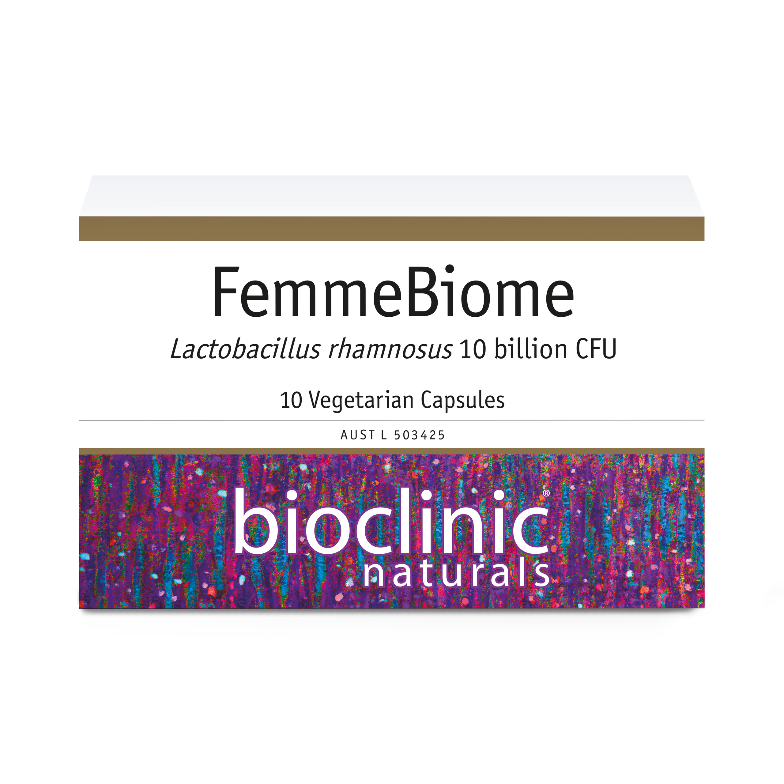Bioclinic FemmeBiome 10 vegetarian capsules - Natural Chemist