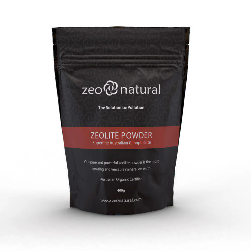 Zeo Natural Zeolite Powder Australia (Clinoptilolite) 400g - Natural ...