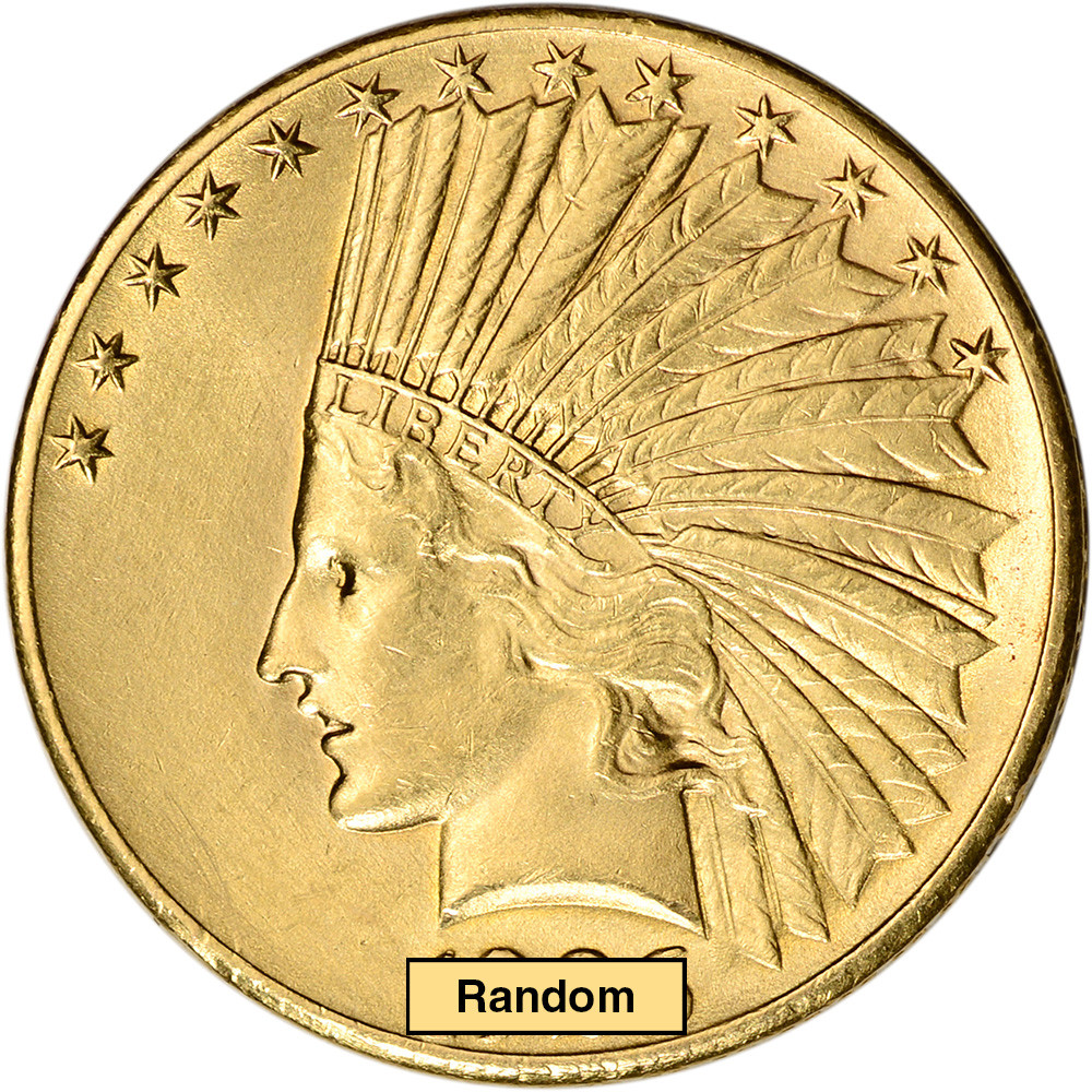 US Gold $10 Indian Head Eagle - Jewelry Grade - Random Date [X-USG-IND ...