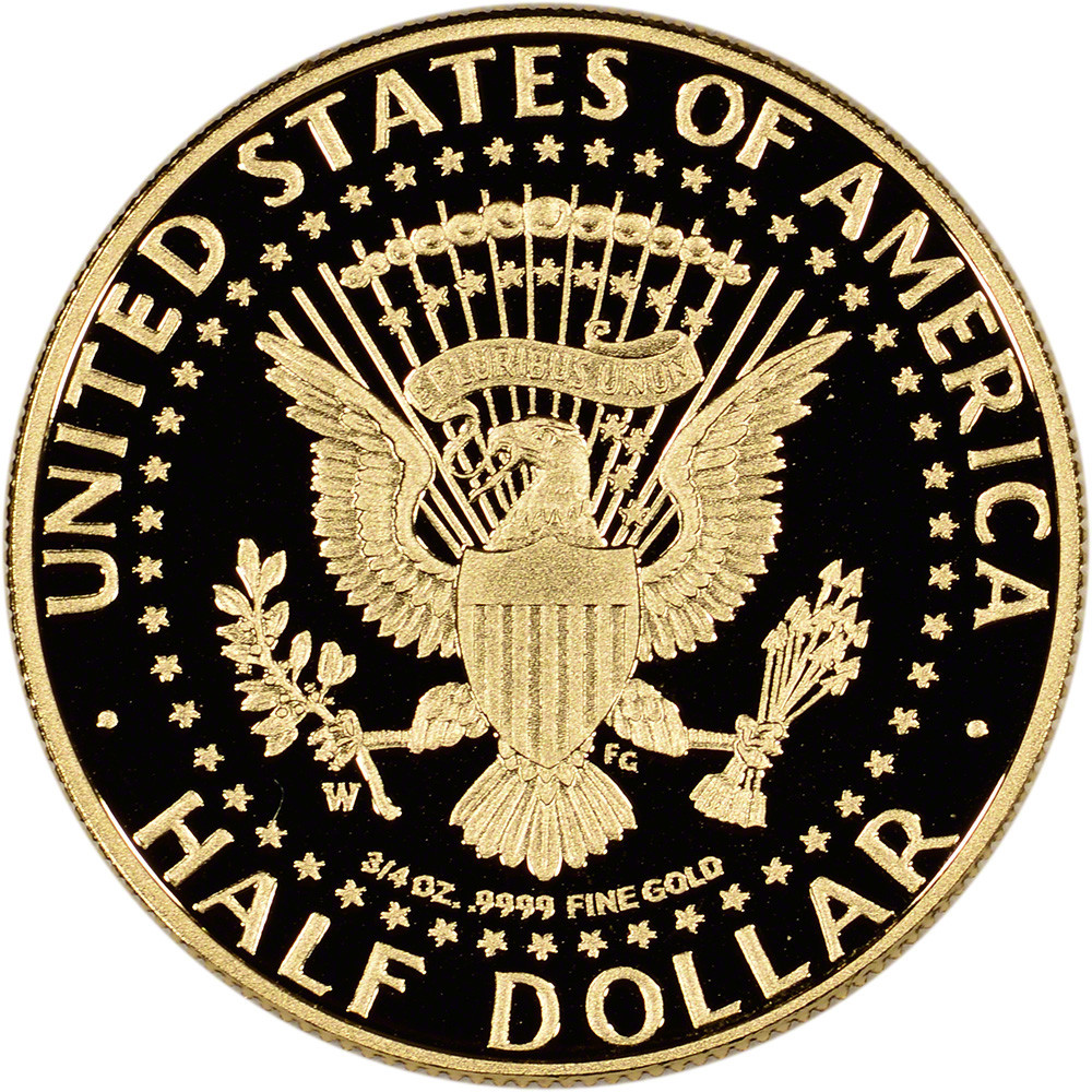2014-W US Gold Half-Dollar Kennedy 50th Anniversary Proof 50C [US-MC ...