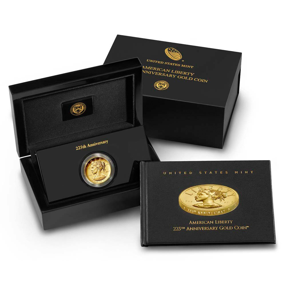 2017 American Liberty Gold High Relief 1 oz Proof $100 in OGP [US-17-W ...