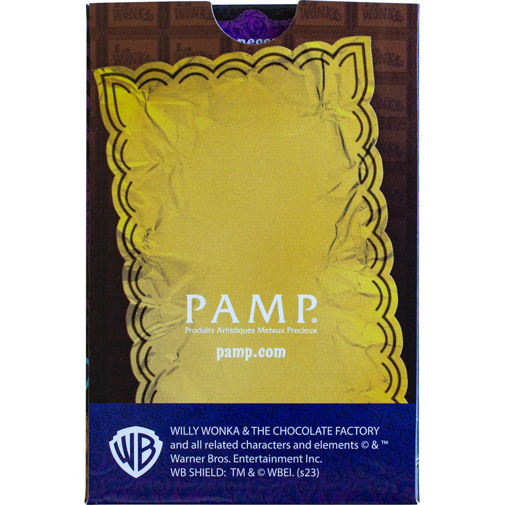 5 gram Gold Bar PAMP Suisse - Willy Wonka Golden Ticket 999.9 Fine in ...