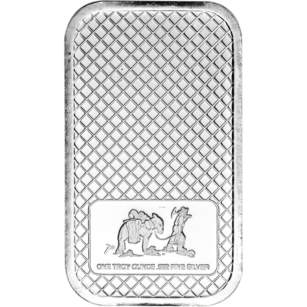 1 oz. SilverTowne Silver Bar - Bald Eagle Design - 999 Fine [SILVER-Bar ...