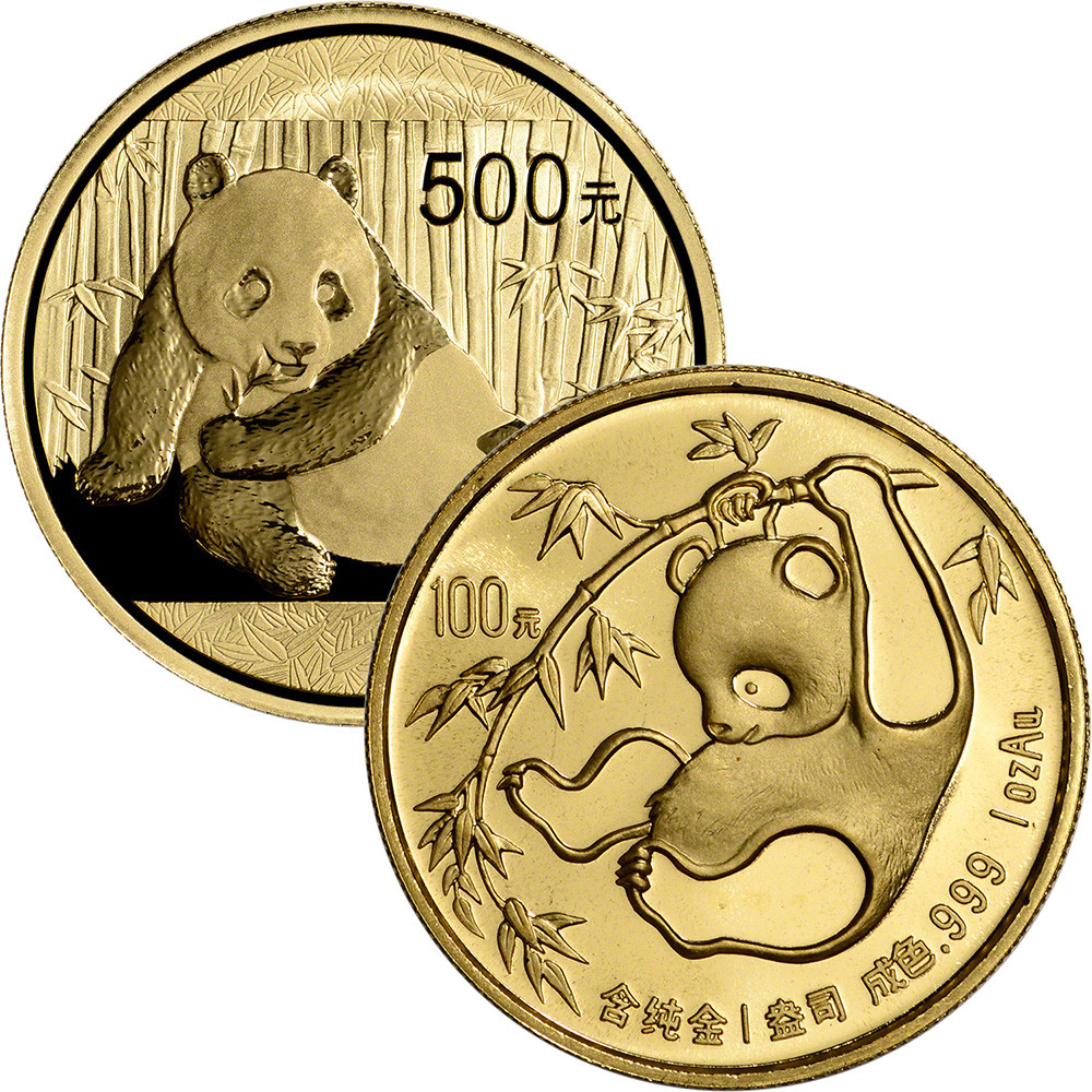 China Gold Panda 1 oz - BU - Mint Sealed - Random Date [X-CGP-1oz-BU ...