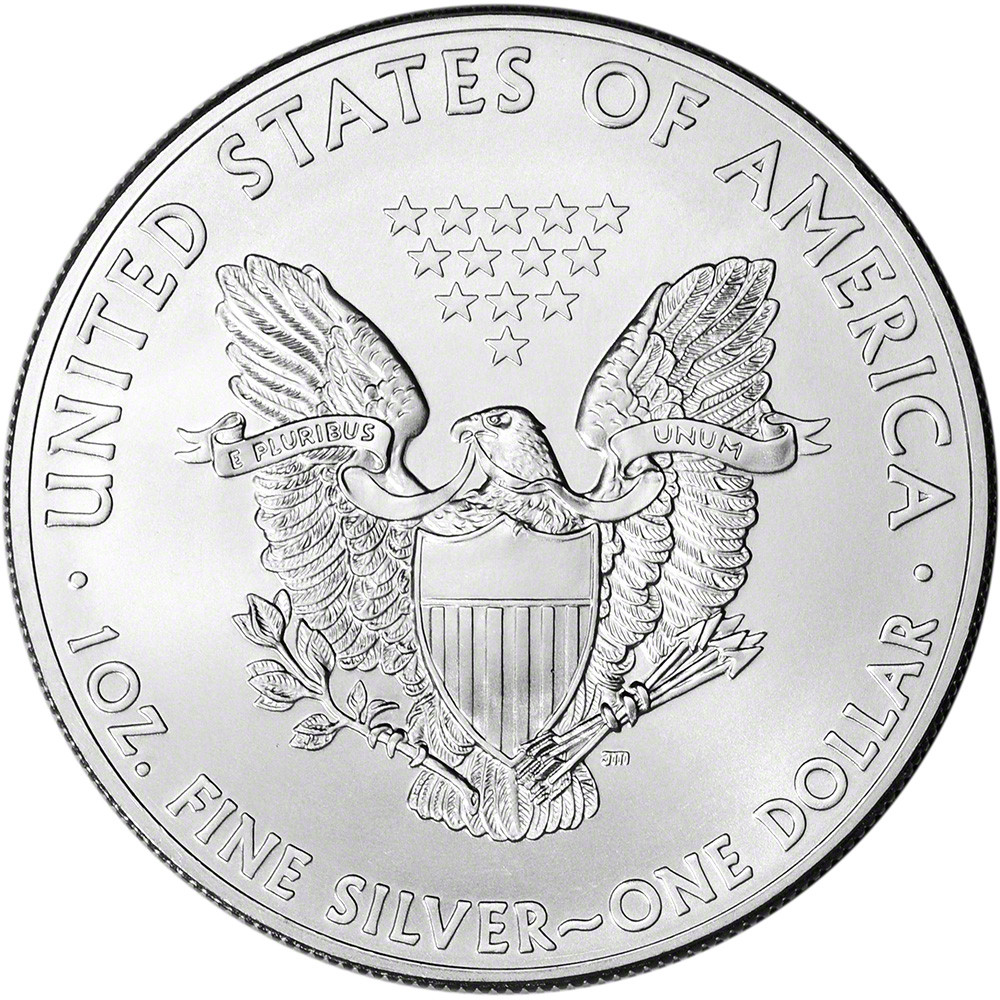 2015 American Silver Eagle 1 oz $1 - BU [15-ASE-BU] - Liberty Coin