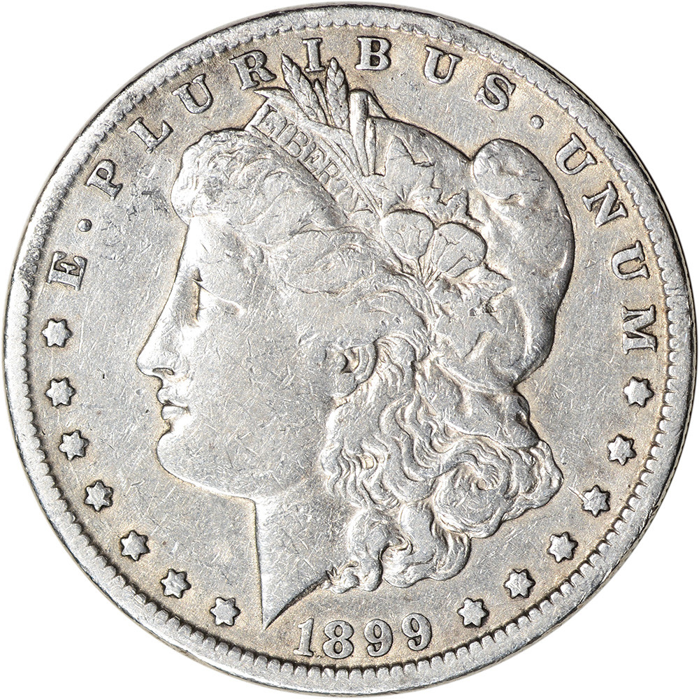 US Morgan Silver Dollar - Roll of 20 coins - Cull VG Details - Pre 1921 ...