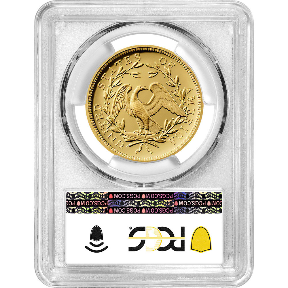2024 Flowing Hair High Relief Proof 1 oz $1 PCGS PR70 DCAM First Day of ...