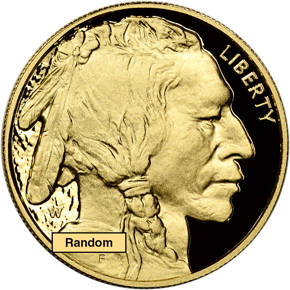 American Gold Buffalo Coin Proof 1 oz $50 - NGC PF70 Random Date and ...
