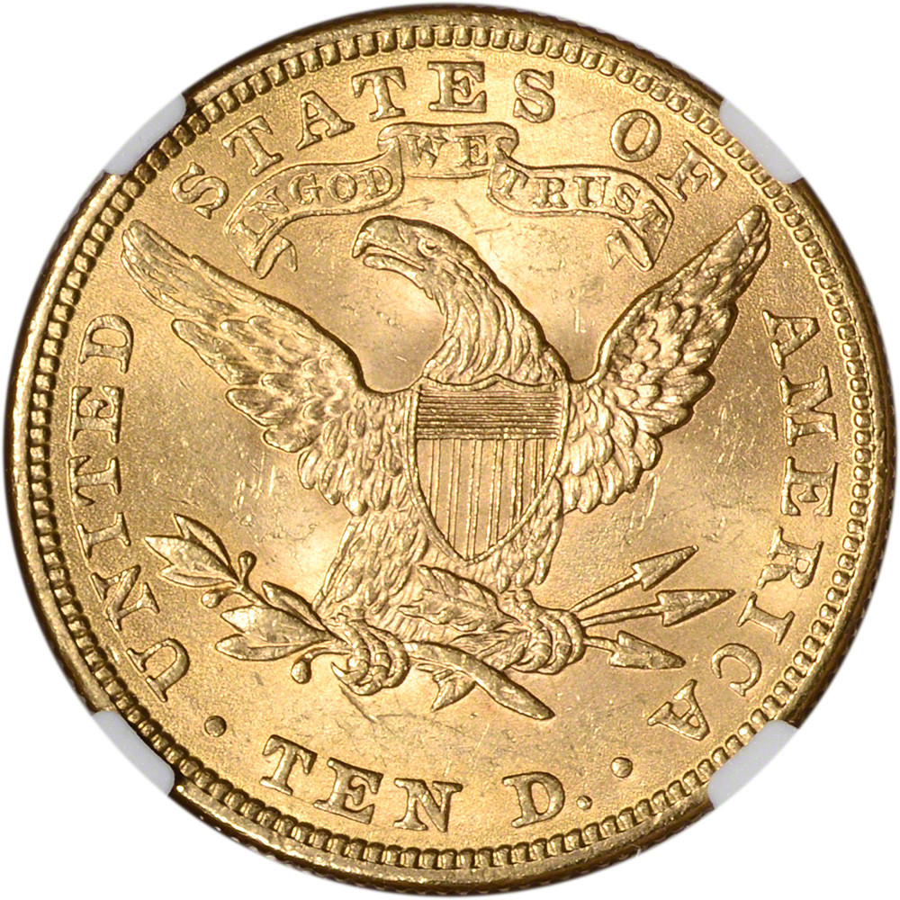 1901 US Gold $10 Liberty Head Eagle - NGC MS63 [01-USG-LIB-10-N-MS63 ...