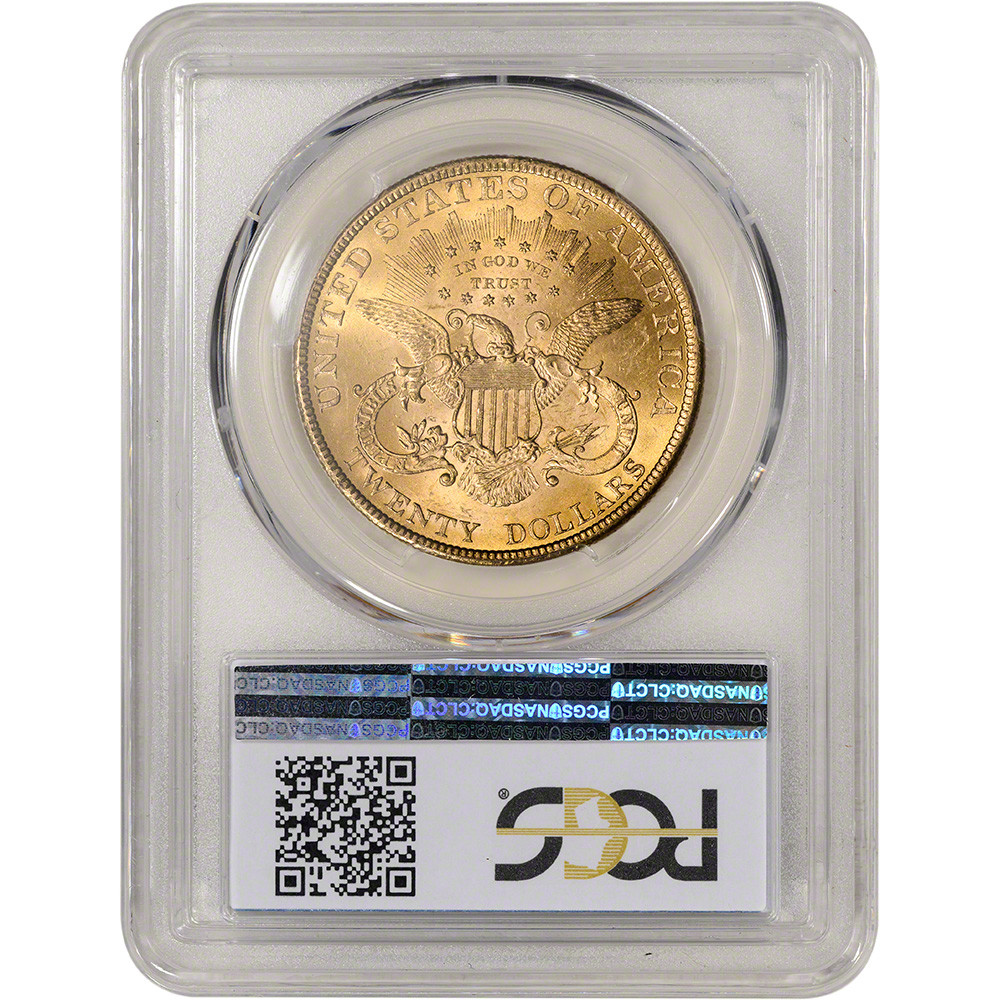 1900 US Gold $20 Liberty Head Double Eagle - PCGS MS62 [00-USG-LIB-20-P ...