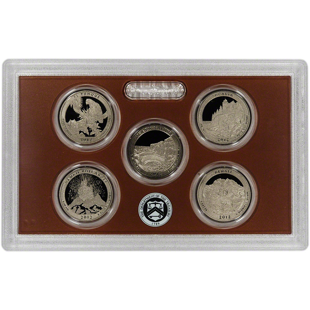 2012 United States Mint America the Beautiful Quarters Proof Set™ [US ...