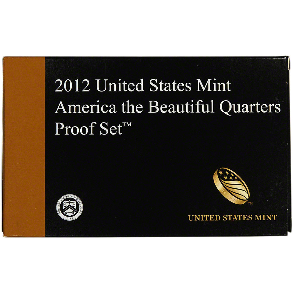 2012 United States Mint America the Beautiful Quarters Proof Set™ [US ...
