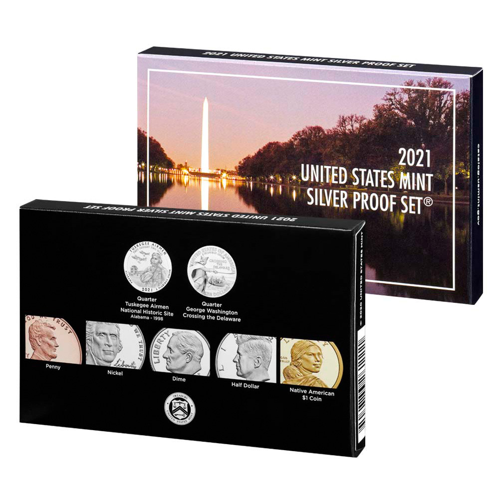 2021 US Mint Silver Proof Set (21RH) [US-SP-2021] - Liberty Coin
