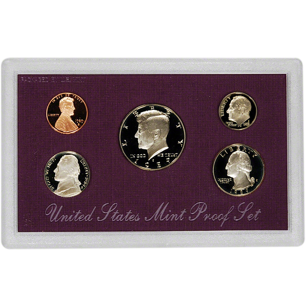 1989 US Mint Proof Set in OGP [US-P-1989] - Liberty Coin