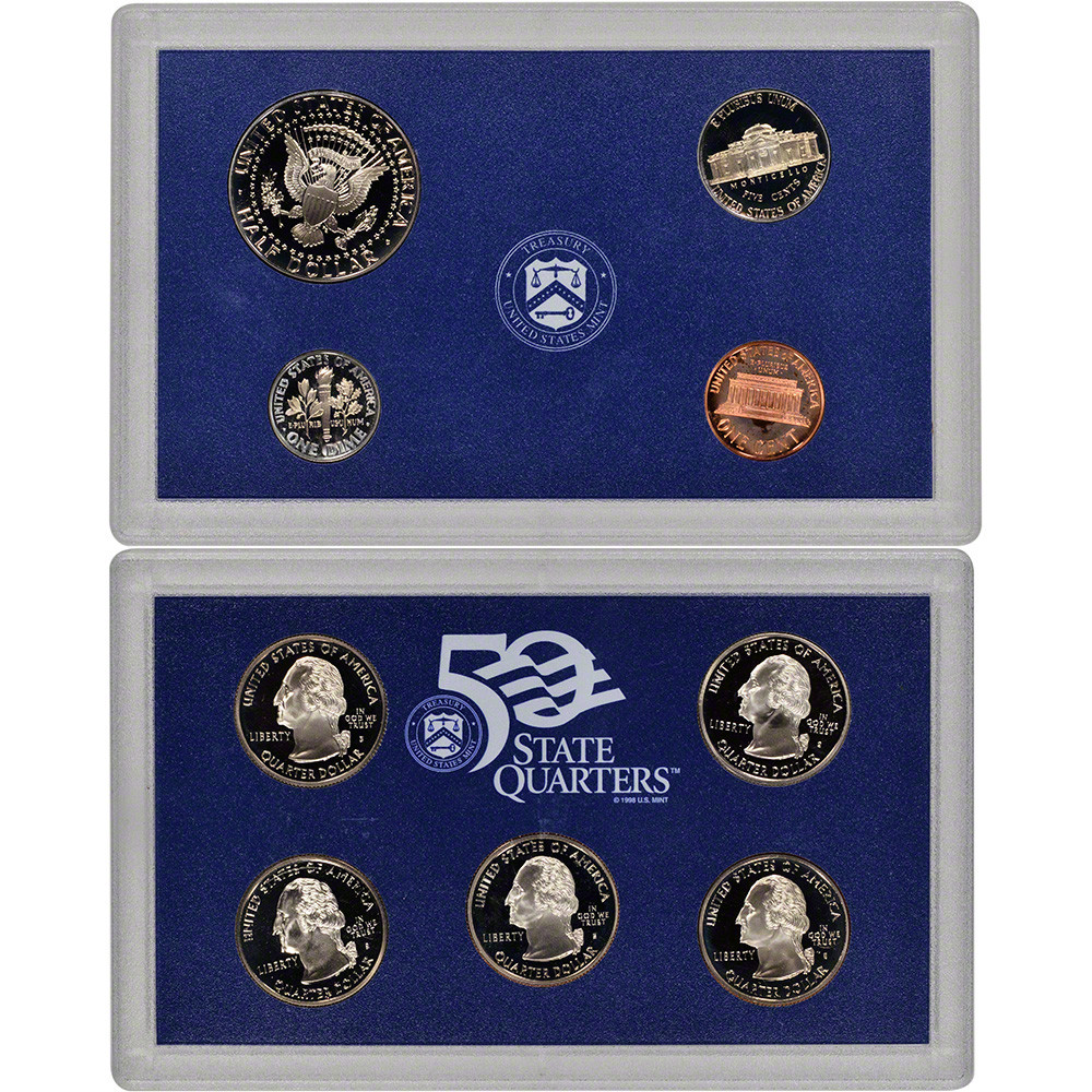 1999 US Mint Proof Set in OGP [US-P-1999] - Liberty Coin