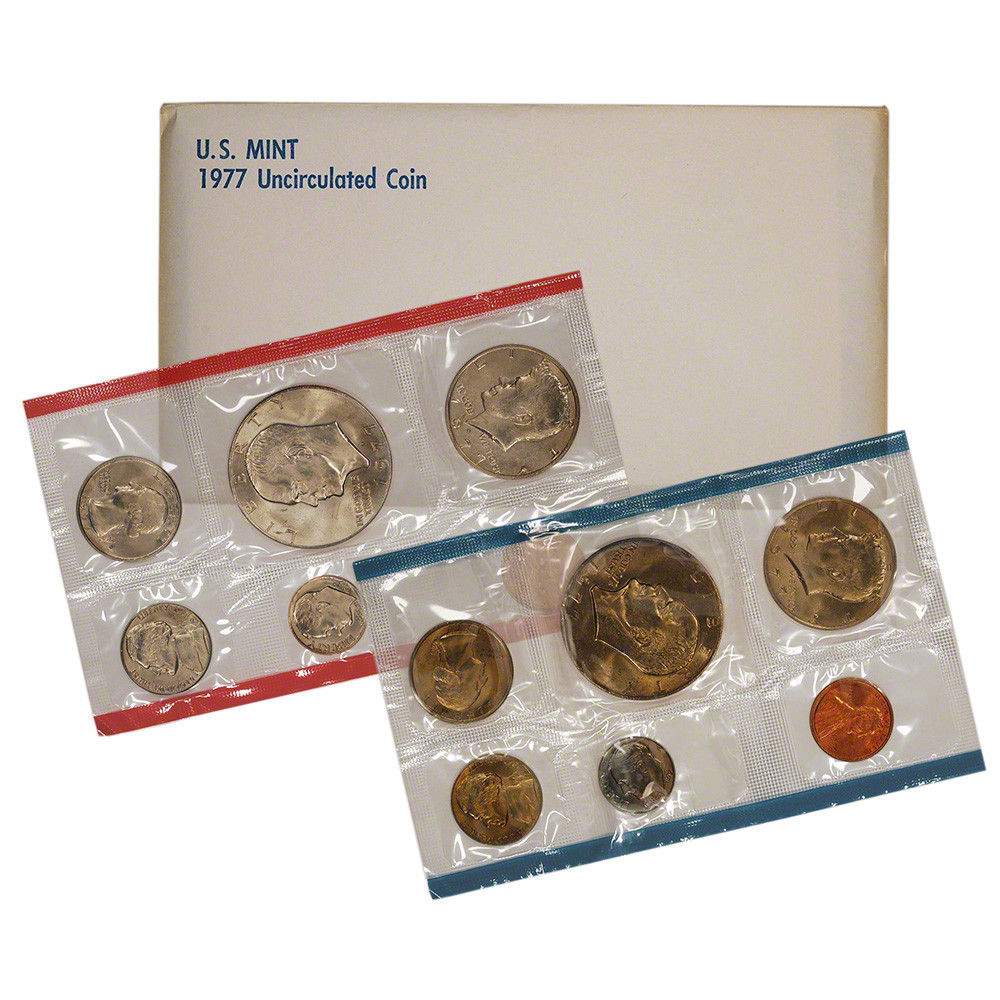 1977 United States Mint Uncirculated Coin Set [US-UC-1977] - Liberty Coin
