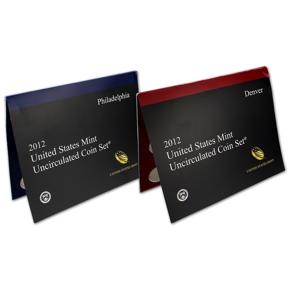 2012 United States Mint Uncirculated Coin Set (U12) [US-UC-2012 ...