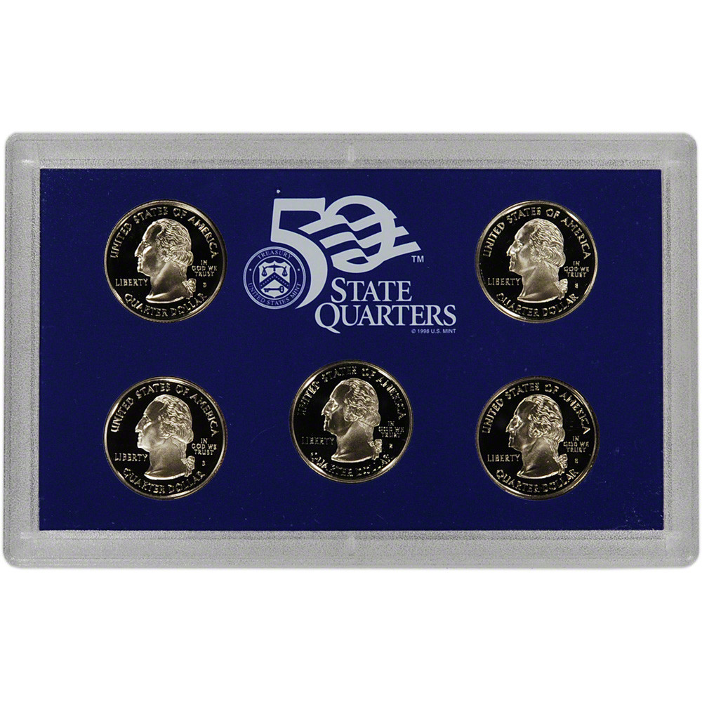 2003 United States Mint 50 State Quarters Proof Set™ [US-QP-2003 ...