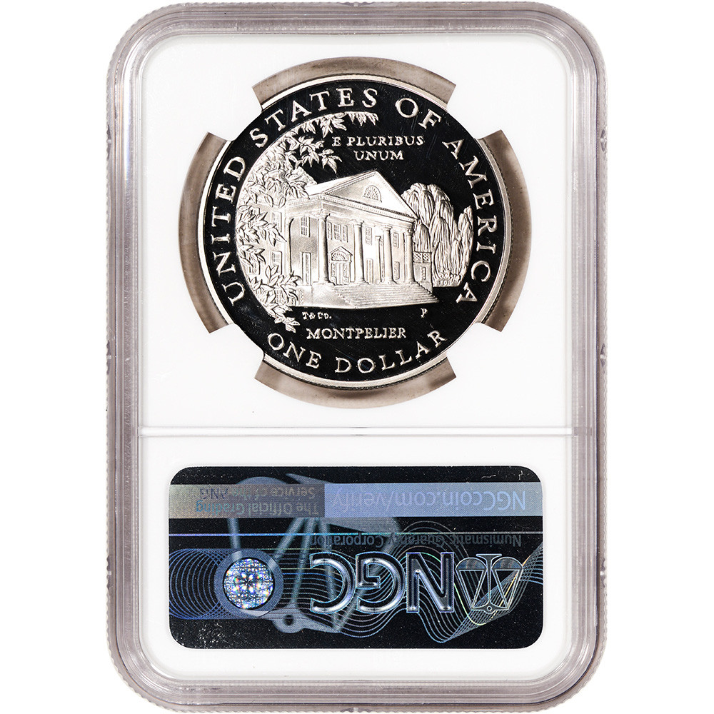 1999-P US Dolley Madison Commemorative Proof Silver Dollar - NGC PF70 ...
