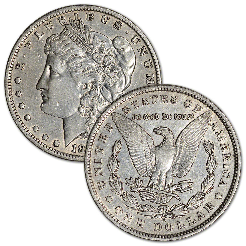 US Morgan Silver Dollar - Roll of 20 coins - Cull - Pre 1921 Random ...