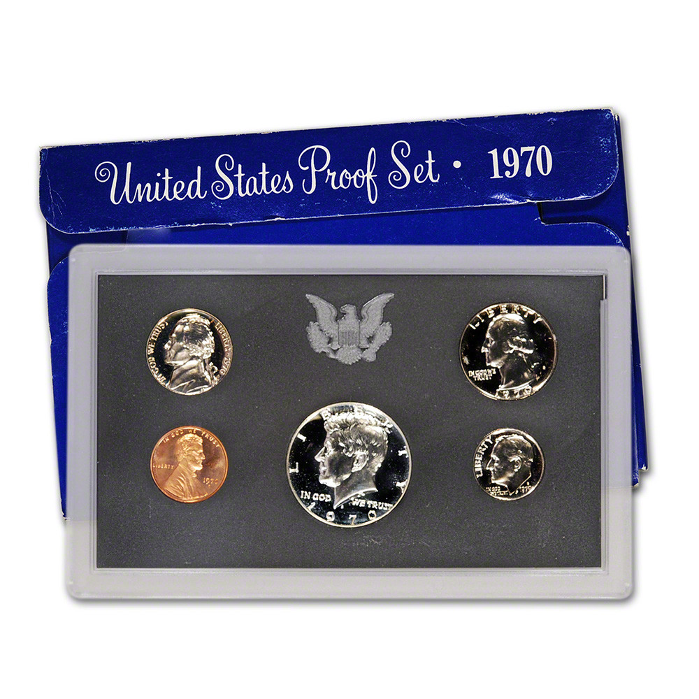 1970 US Mint Proof Set in OGP [US-P-1970] - Liberty Coin