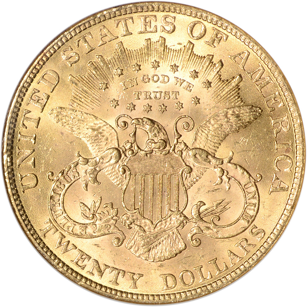 1900 US Gold $20 Liberty Head Double Eagle - NGC MS63 [00-USG-LIB-20-N ...