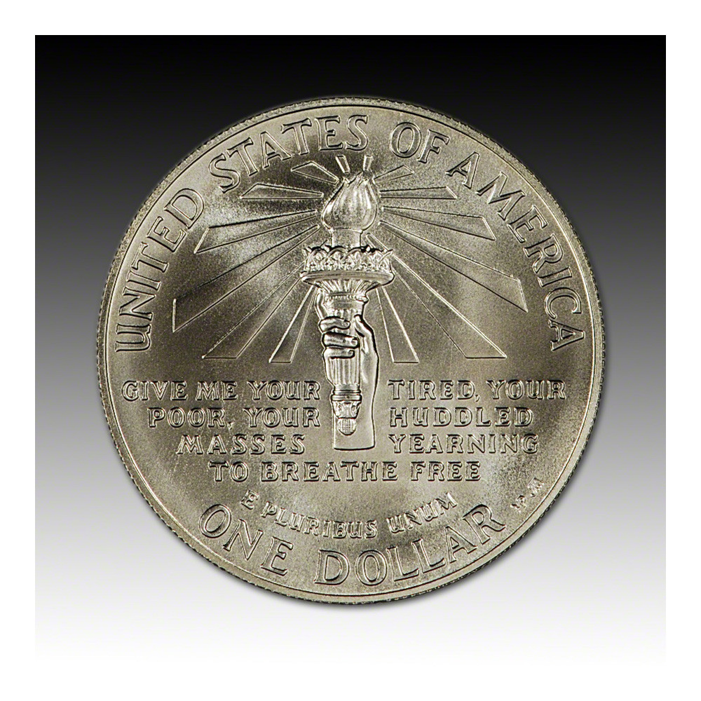 1986 P US Statue of Liberty Commemorative BU Silver Dollar in OGP [US ...