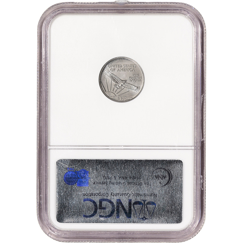 2004 American Platinum Eagle 1/10 oz $10 - NGC MS69 [04-APE-10-N-MS69 ...