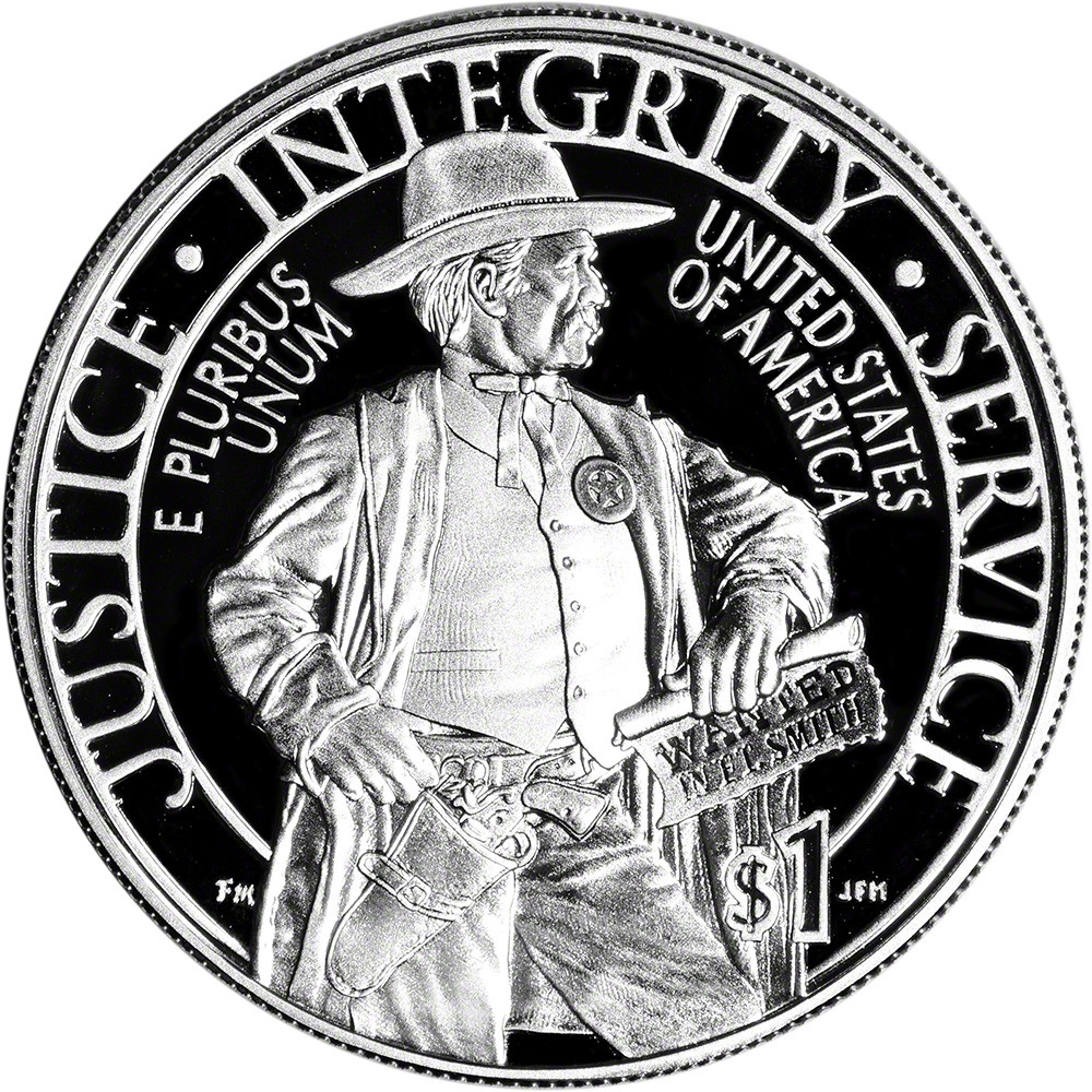 2015 P US Marshals Service Commemorative Proof Silver Dollar - Coin in ...