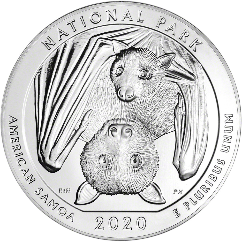 2020 ATB American Samoa Silver 5 oz 25C - BU [20-ATB-ASA-BU] - Liberty Coin