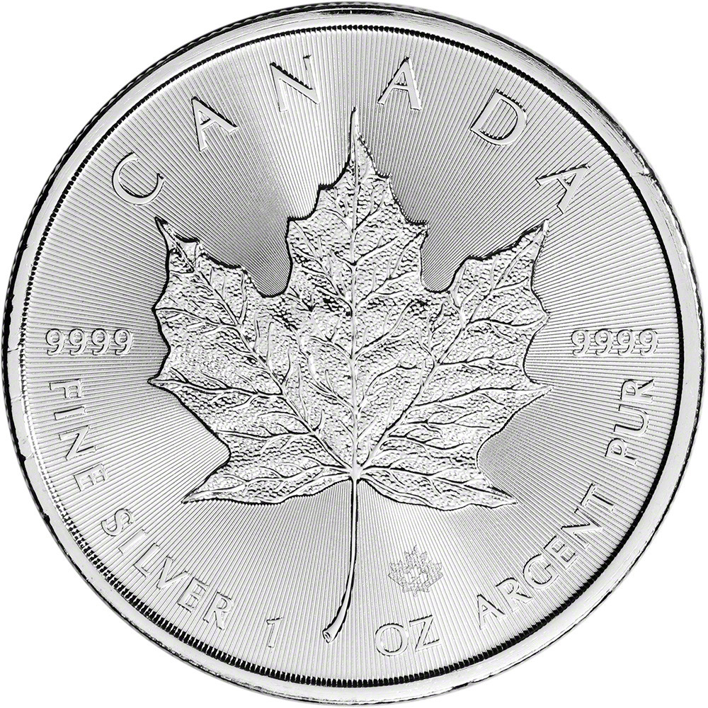 2023 Canada Silver Maple Leaf - 1 oz - $5 - BU - Five 5 Coins [23-CML ...