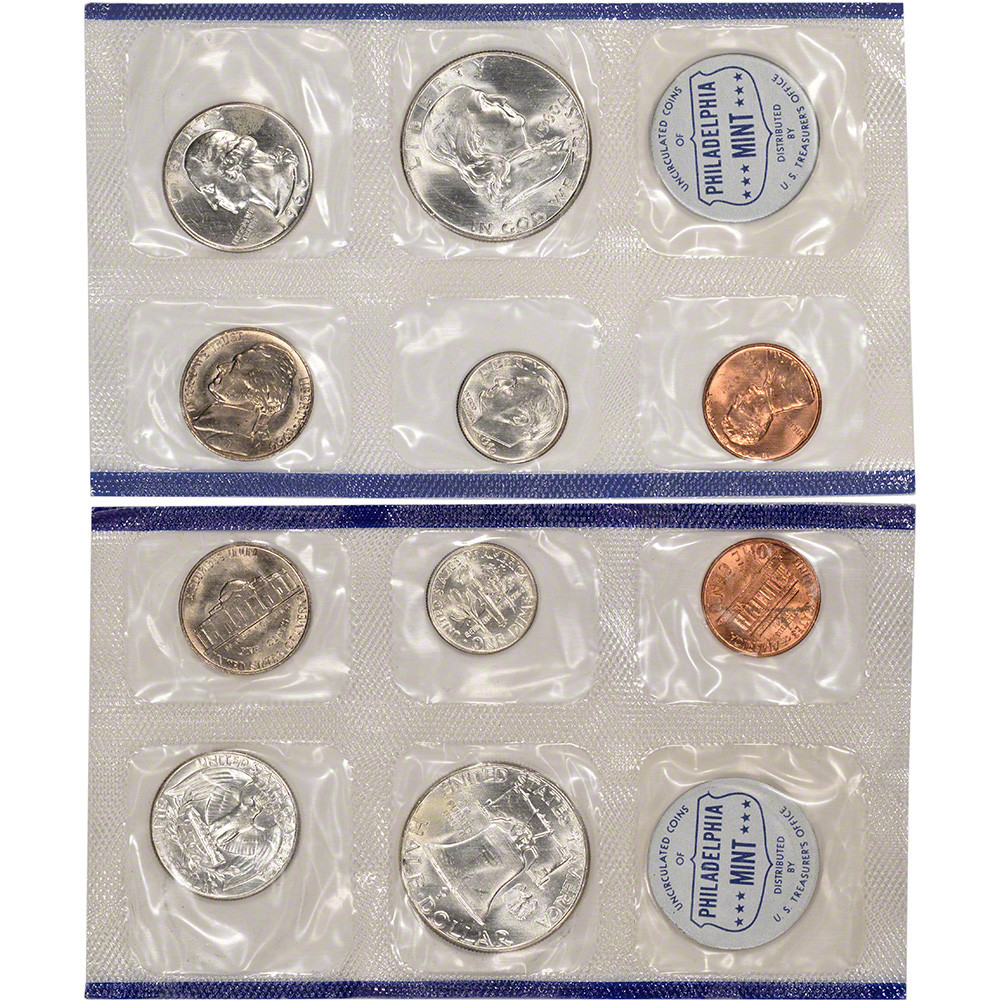 1960 United States Mint Uncirculated Coin Set [US-UC-1960] - Liberty Coin
