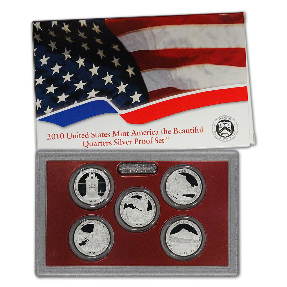 2010-S US Mint Quarters Silver Proof Set [US-QSP-2010] - Liberty Coin