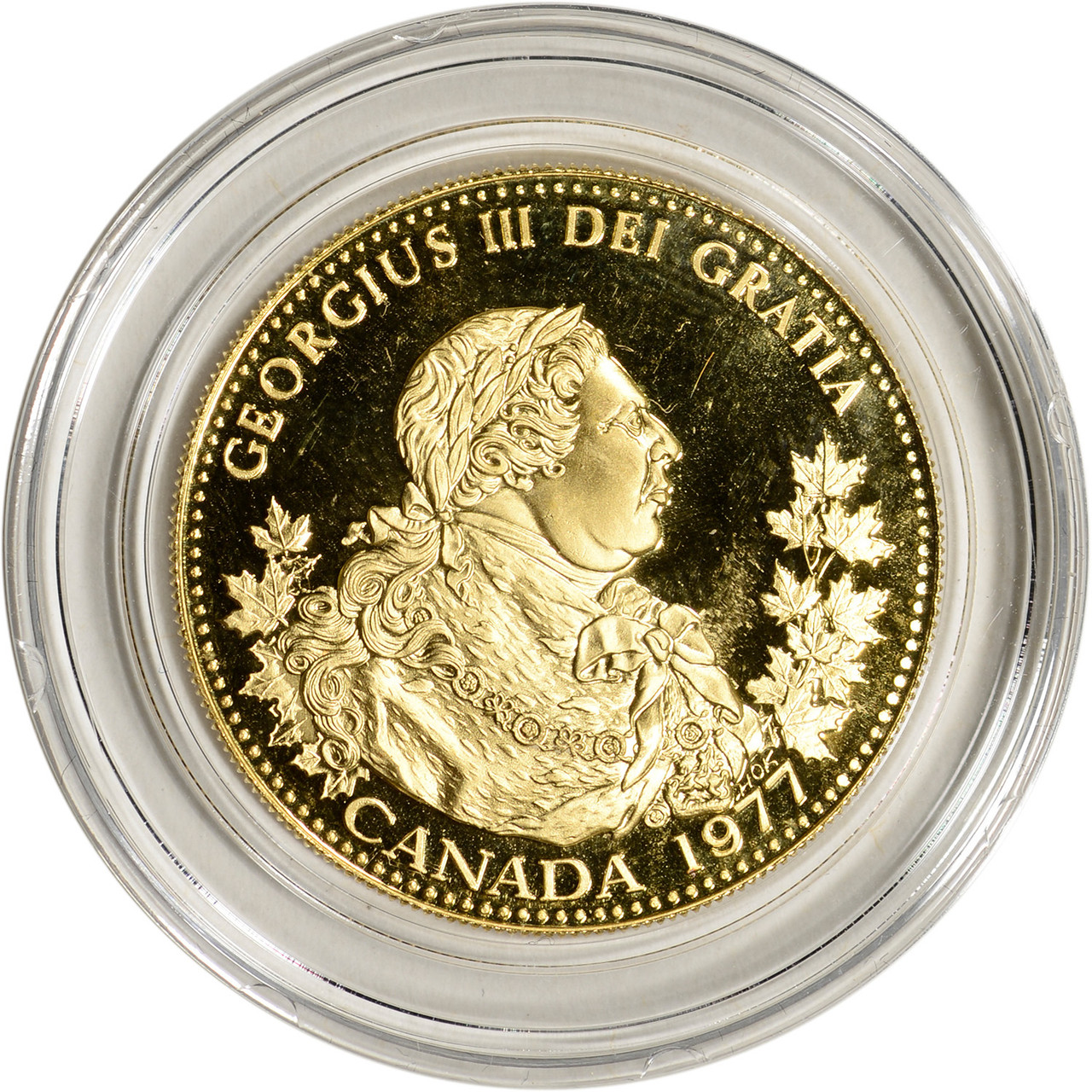 1977 Canada Gold 1 oz Beaver Castor Johnson Matthey Mallory Inter Gold ...