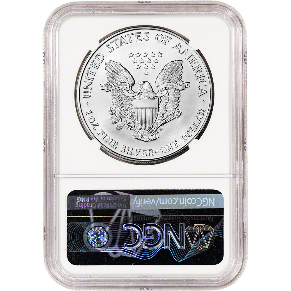 1994 American Silver Eagle - NGC MS69 [94-ASE-N-MS69-NSL] - Liberty Coin