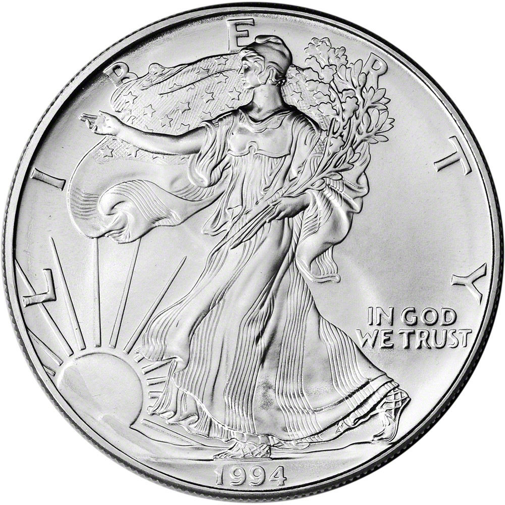 1994 American Silver Eagle - NGC MS69 [94-ASE-N-MS69-NSL] - Liberty Coin