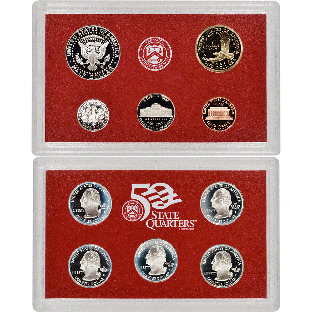 2001-S US Mint Silver Proof Set [US-SP-2001] - Liberty Coin