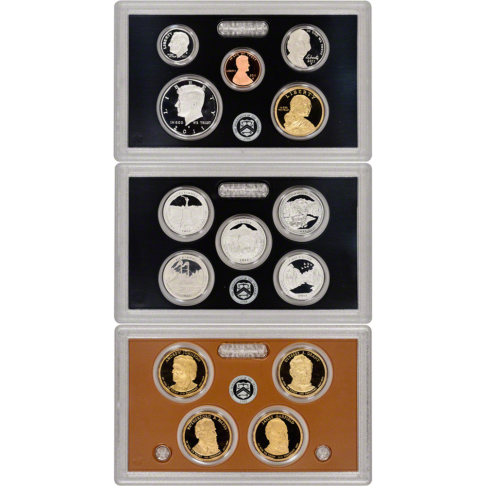 2011-S US Mint Silver Proof Set [US-SP-2011] - Liberty Coin