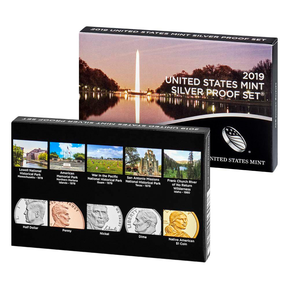 2019 US Mint Silver Proof Set (19RH) [US-SP-2019] - Liberty Coin