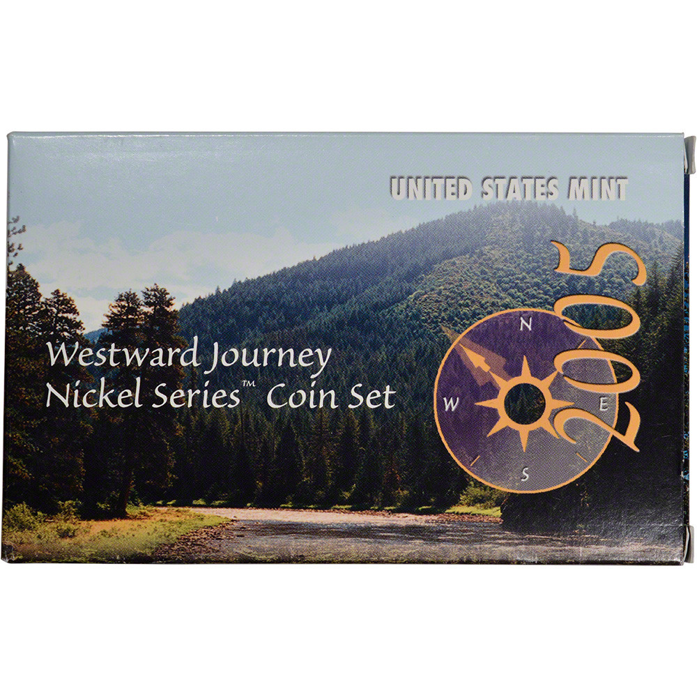 2005 US Mint Westward Journey Nickel Series Coin Set [US-WJN-2005 ...