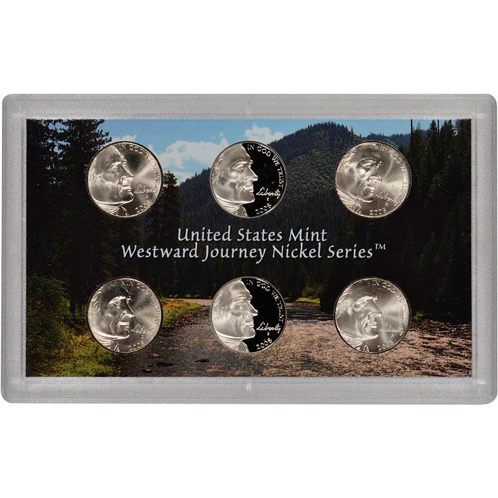 2005 US Mint Westward Journey Nickel Series Coin Set [US-WJN-2005 ...