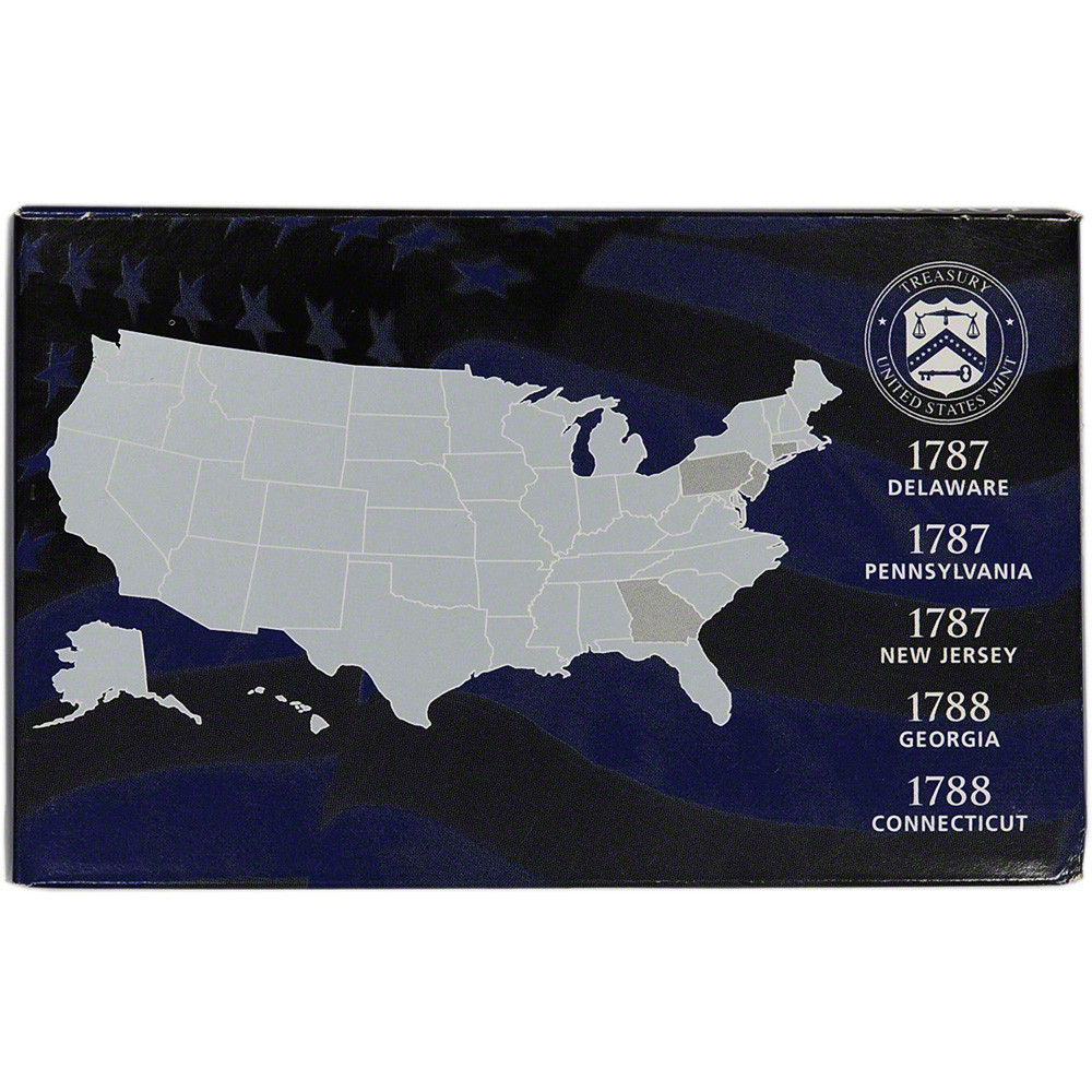 1999 United States Mint 50 State Quarters Proof Set™ [US-QP-1999 ...