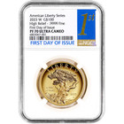 2023 W American Liberty Gold High Relief Proof 1 oz $100 NGC PF70 First ...
