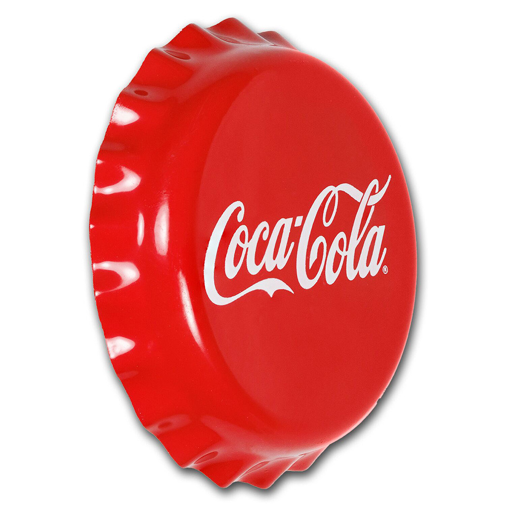 2023 Niue Coca Cola Pure Silver 6 gram Bottle Cap Colorized Coin $1 in ...