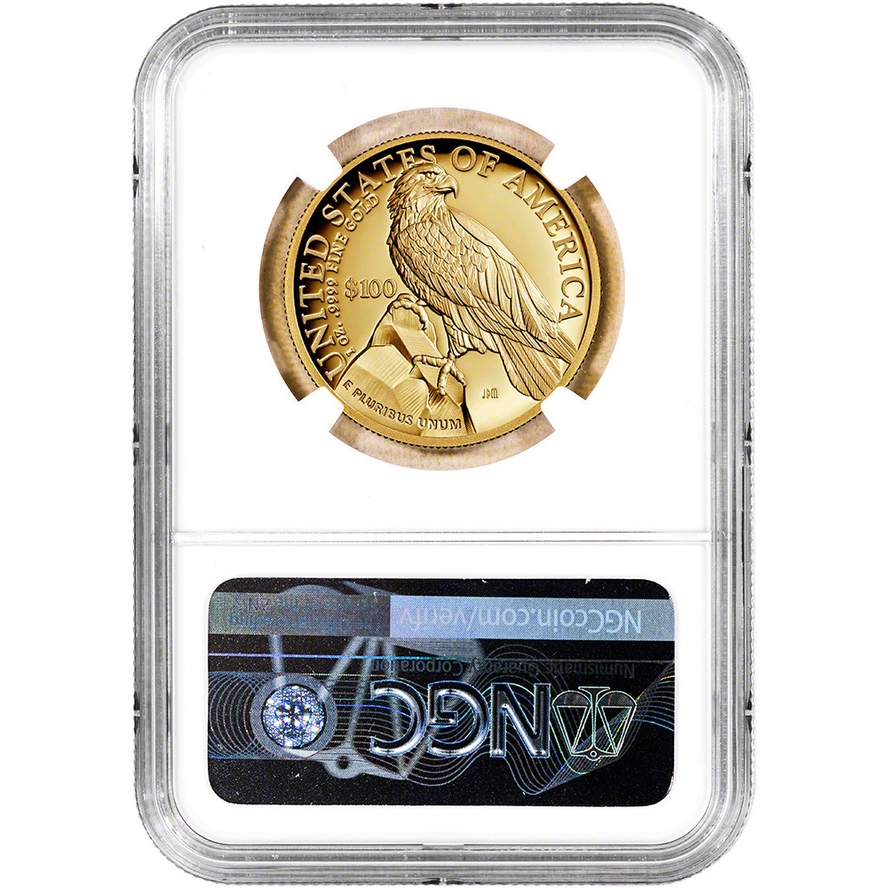 2023 W American Liberty Gold High Relief Proof 1 oz $100 NGC PF70 First ...