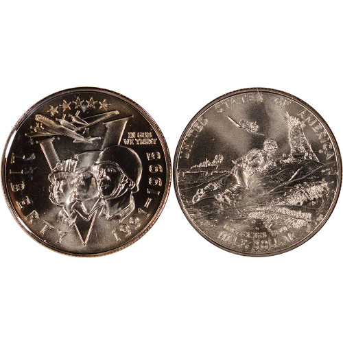 1993 US World War II Commemorative Coin and Victory Medal Set [US-MC ...